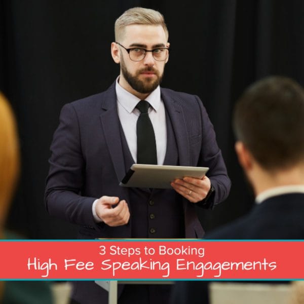 3 Steps to Booking High Fee Speaking Engagements - Jane Atkinson